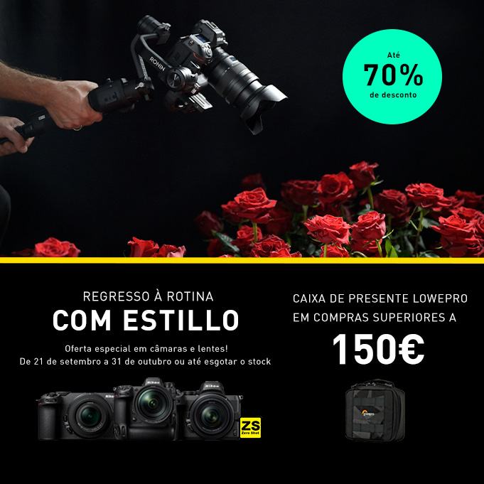 Oferta 'Regresso à rotina' | En tienda.Nikonistas.com